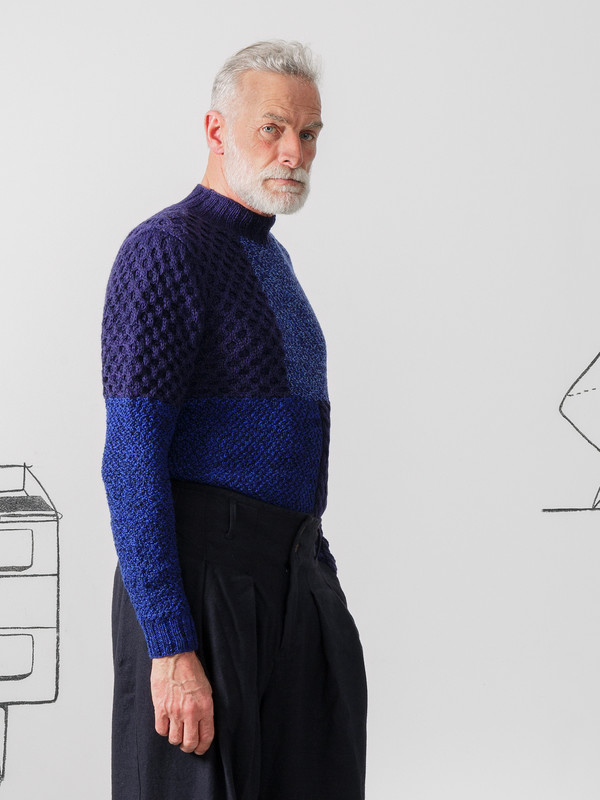 Mosaic patterns sweater | KNITBRARY