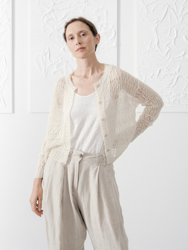 Lacy cardigan | KNITBRARY