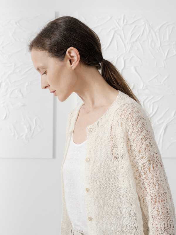 Lacy cardigan | KNITBRARY